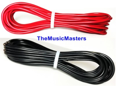 14 Gauge 25' ft each Red Black Auto PRIMARY WIRE 12V Auto Wiring Car ...