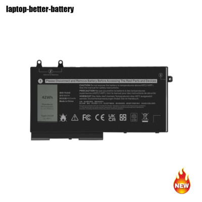 1V1XF 42Wh Battery Replacement for DELL Precision 3540 3550 Latitude ...