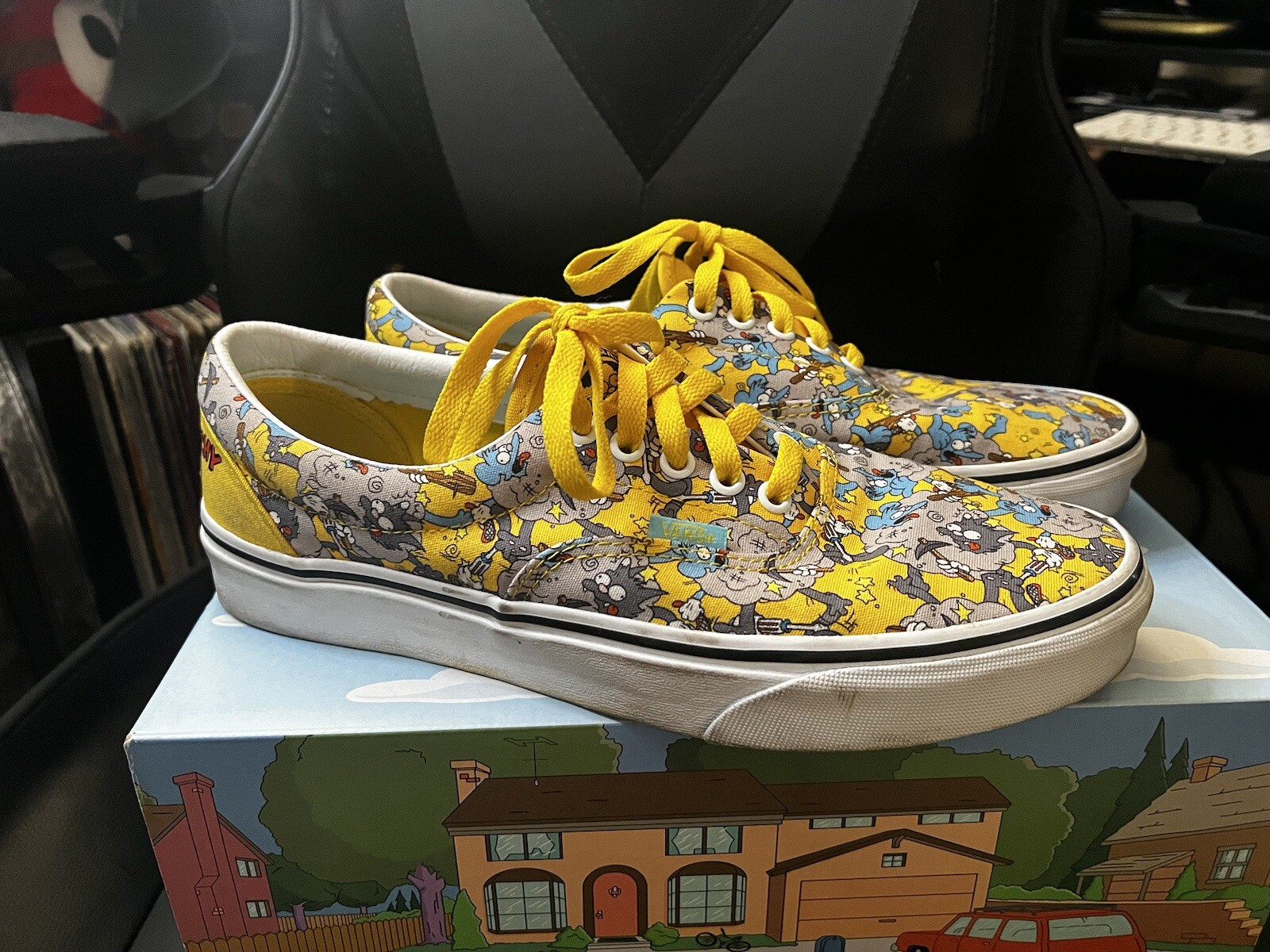 Vans x The Simpsons ITCHY and SCRATCHY Shoe Mens Size… - Gem