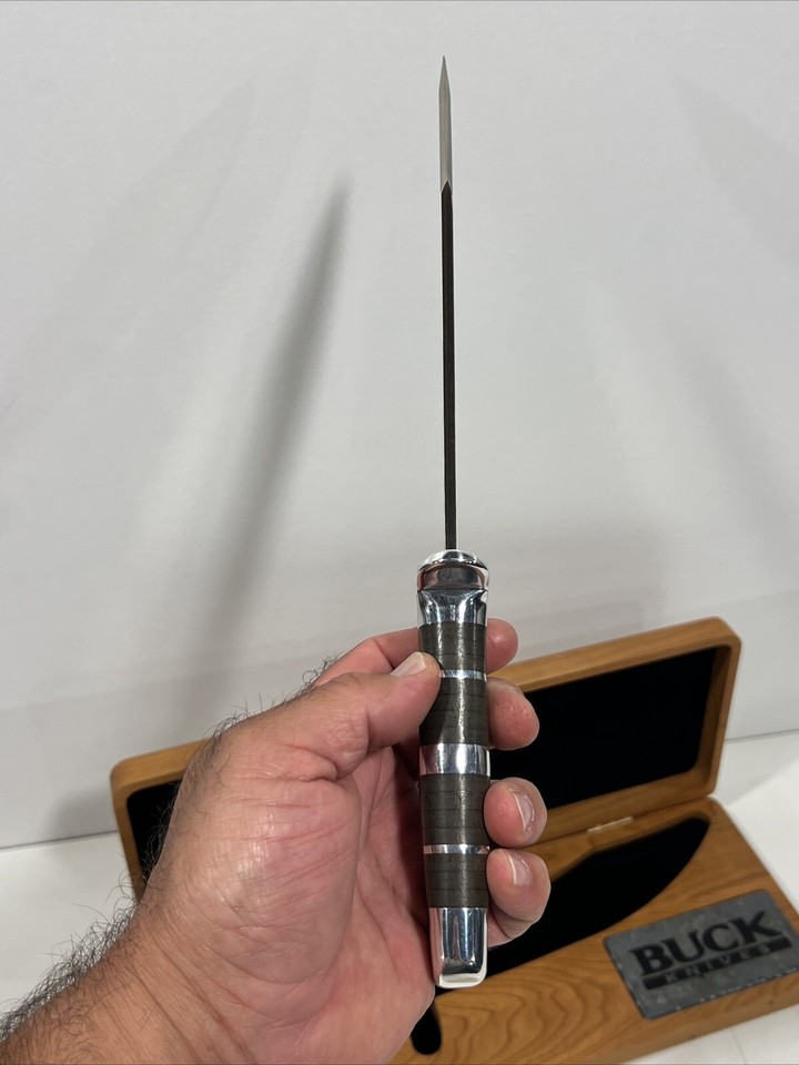 Buck Custom Knife 901LE Ribbon Cutting Scimitar Signed Blade Limited ...