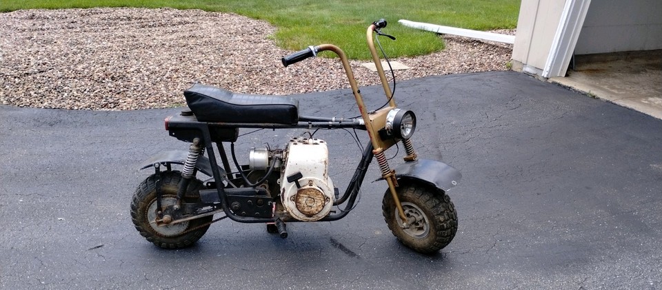 Vintage Tecumseh Mini Bike 5hp H50 Engine W/ Light Coil Rupp Bonanza | eBay