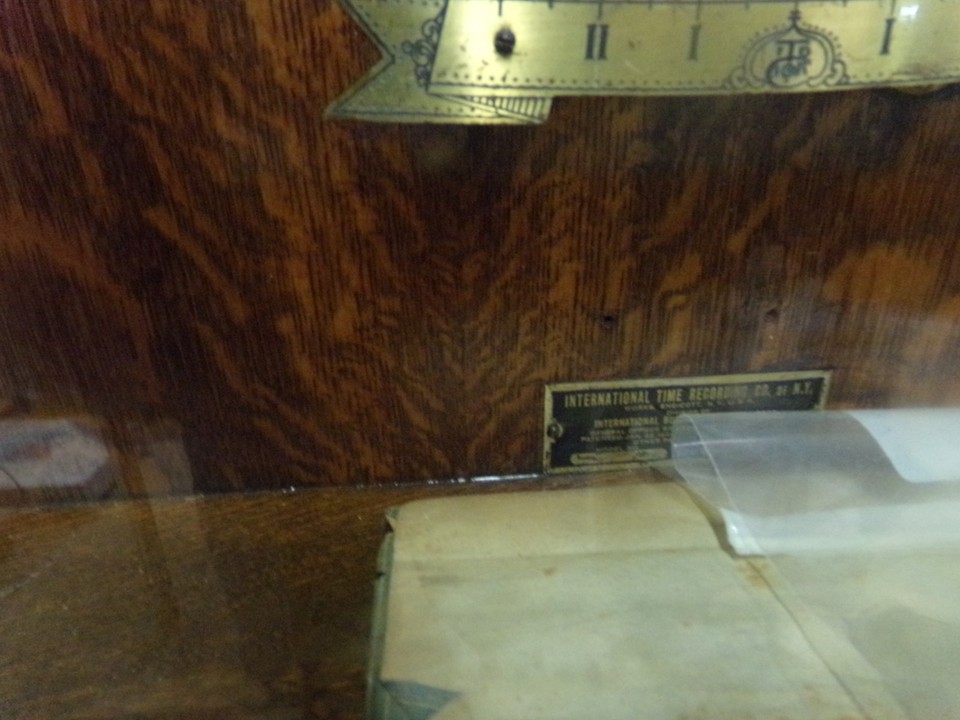 International Time Recorder Master Time Clock | eBay