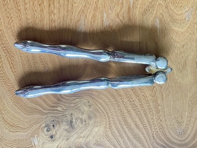 Strongest Quality Nutcracker Vintage unused. Silver metal colour very ...