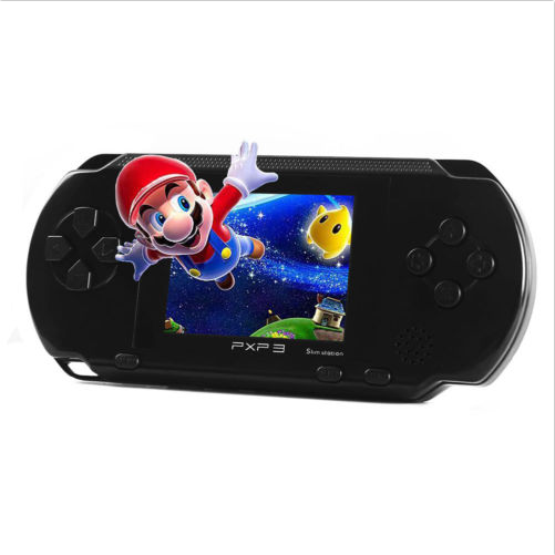 US STOCK PXP3 Black Game Console Handheld Portable 16 Bit Retro Video ...