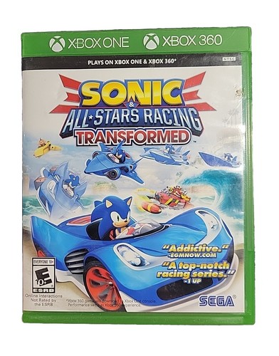 Sonic & All-Stars Racing Transformed (Microsoft Xbox 360/ Xbox One 2012 ...
