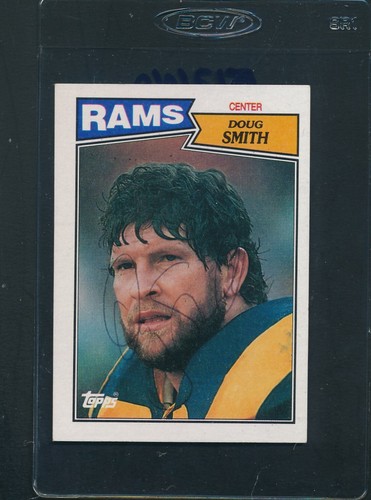 1987 Topps #151 Doug Smith Rams Signed Auto *51266 | eBay