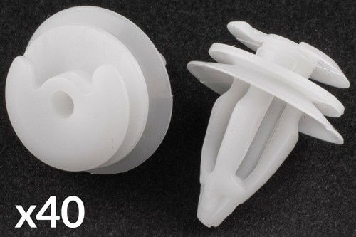 40X Clips For BMW Interior Door Card Panel Trim Plastic E34 E36 E39 E39 ...