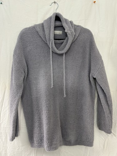 Becool Grey Gray Sweater Women Size M/L Crew Neck Long Sleeve Pullover ...