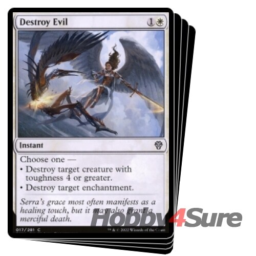 Destroy Evil X4 M/NM Magic: The Gathering MTG Dominaria United | eBay