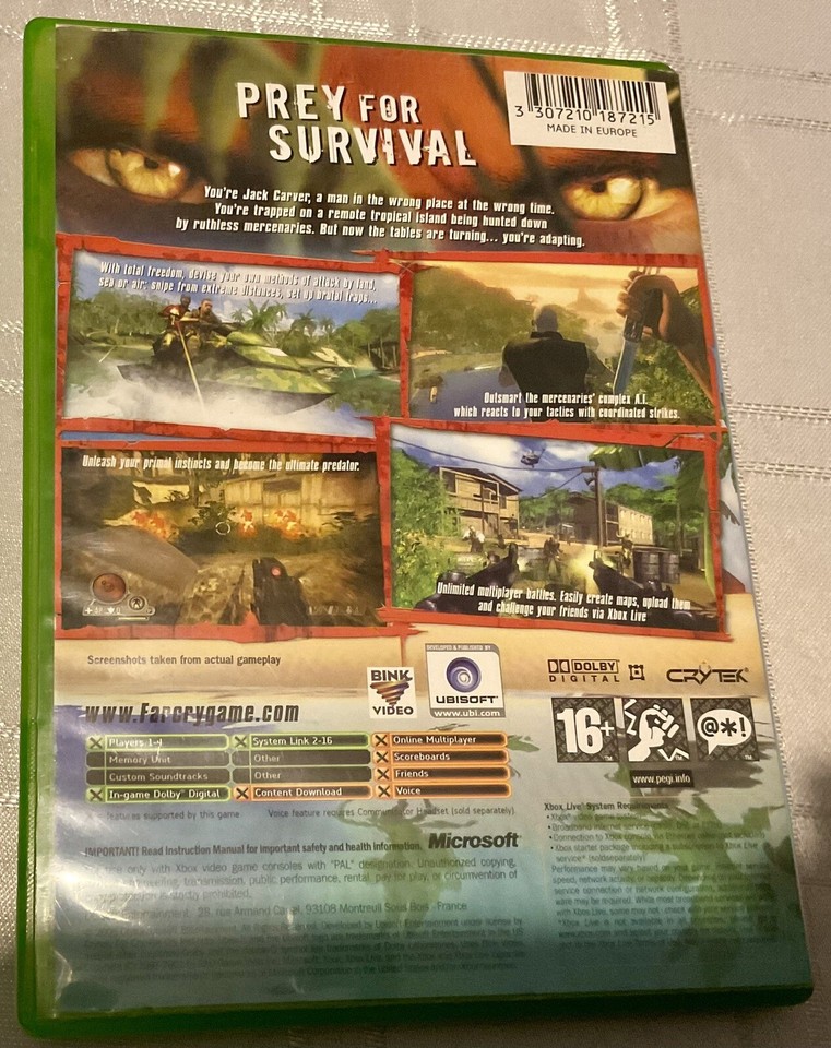 Far Cry Instincts XBOX Original | eBay UK