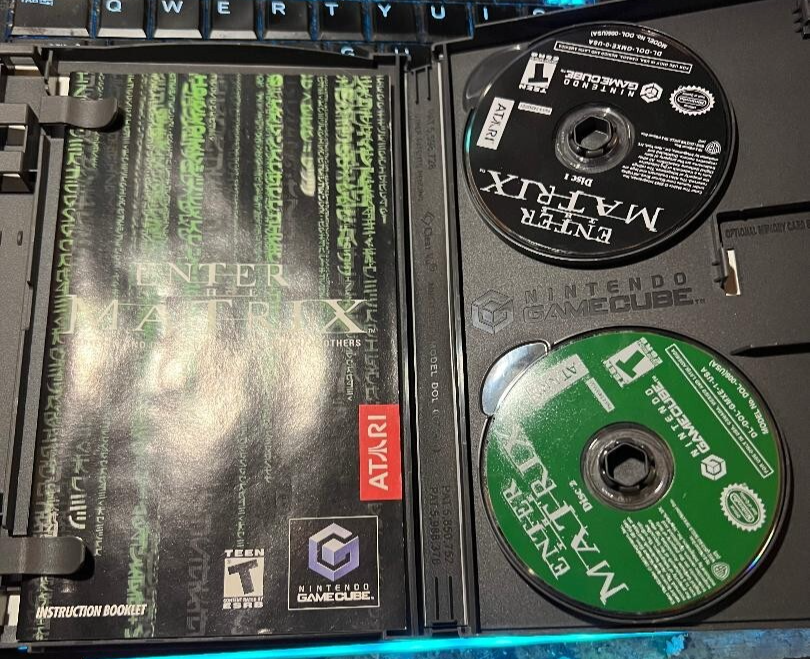 Enter the Matrix (Nintendo GameCube, 2003) COMPLETE IN CASE WITH ...