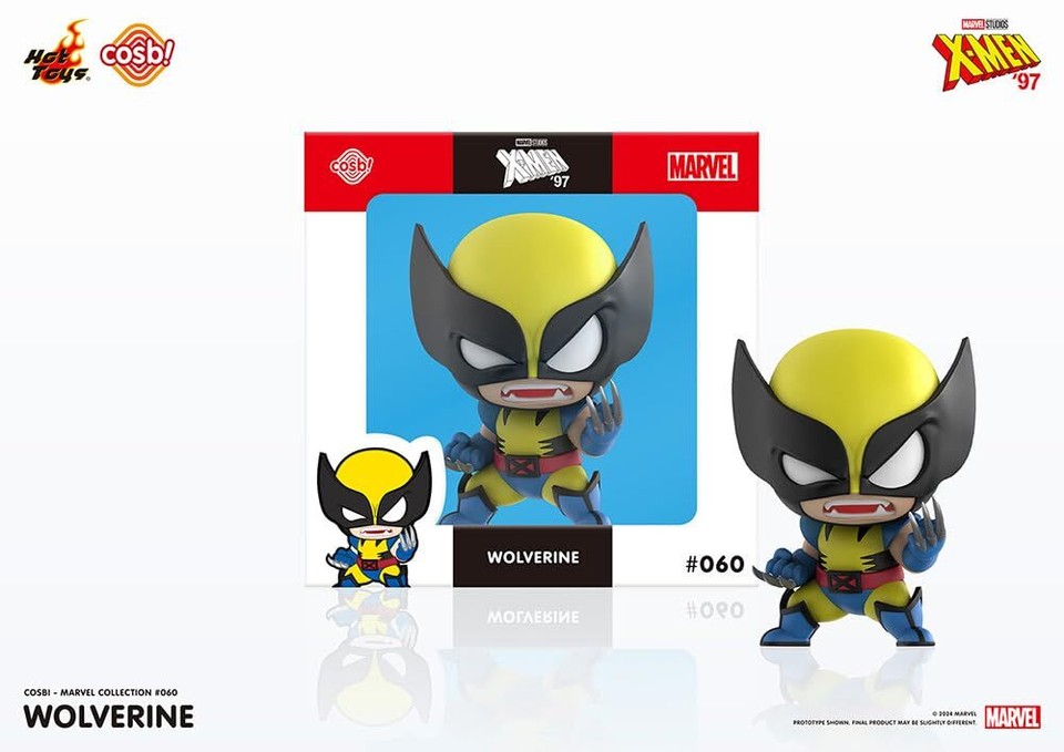 Hot Toys Cosby Marvel Collection #060 Wolverine [Anime X-Men '97] New ...