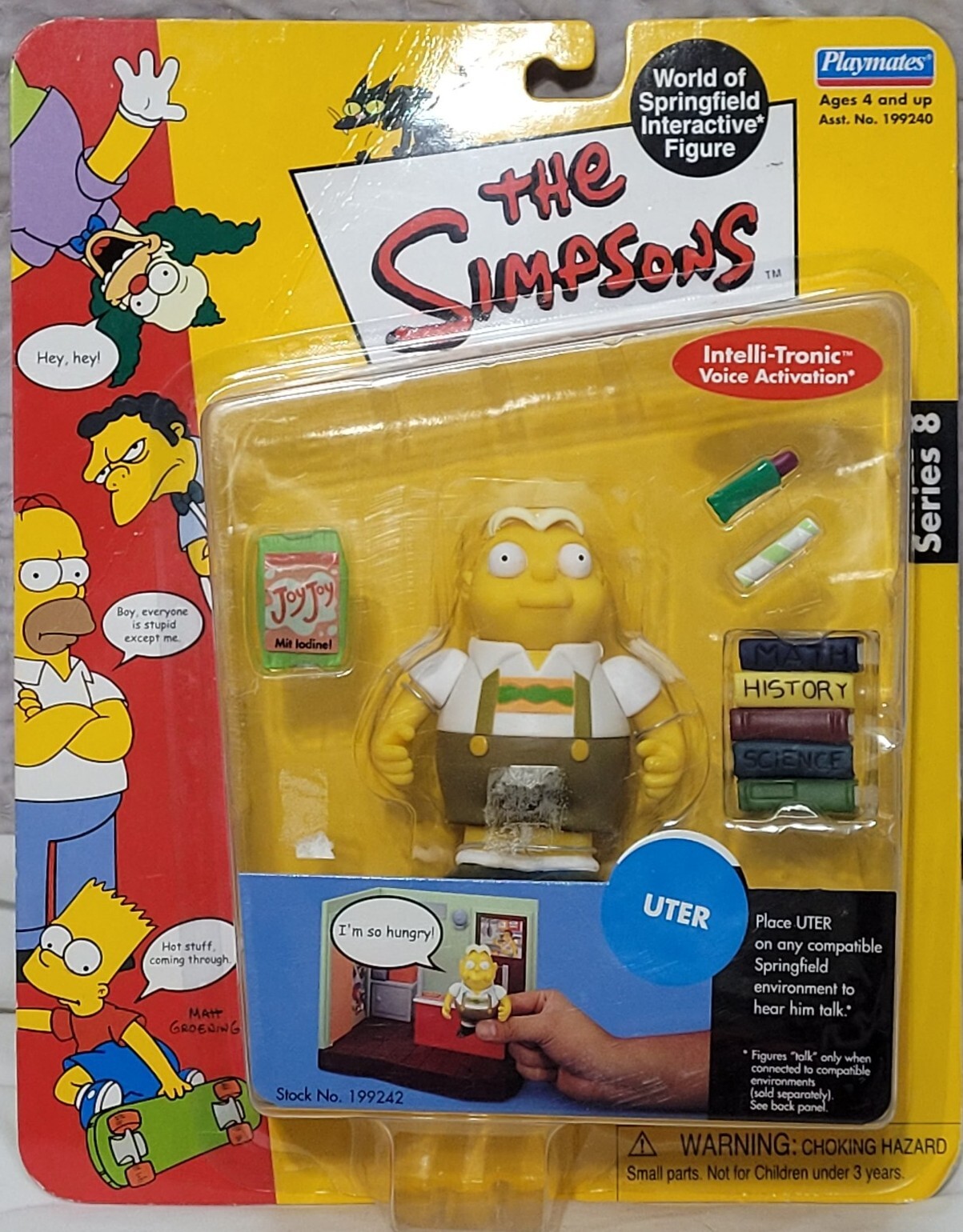Simpsons Series 8 Uter Action Figure New in Box | eBay