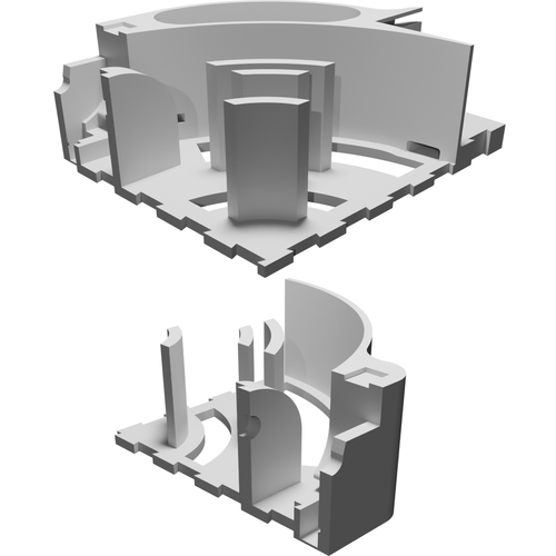Scanner Chassis Compatible with Generic Endstop DIY 3D Scanning Frame ...