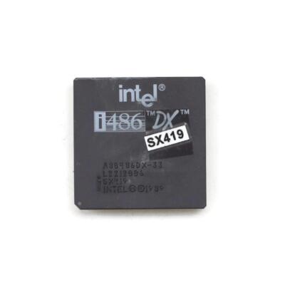 INTEL i486 DX A80486DX-33 SX419, 92171286CA U 21 | eBay