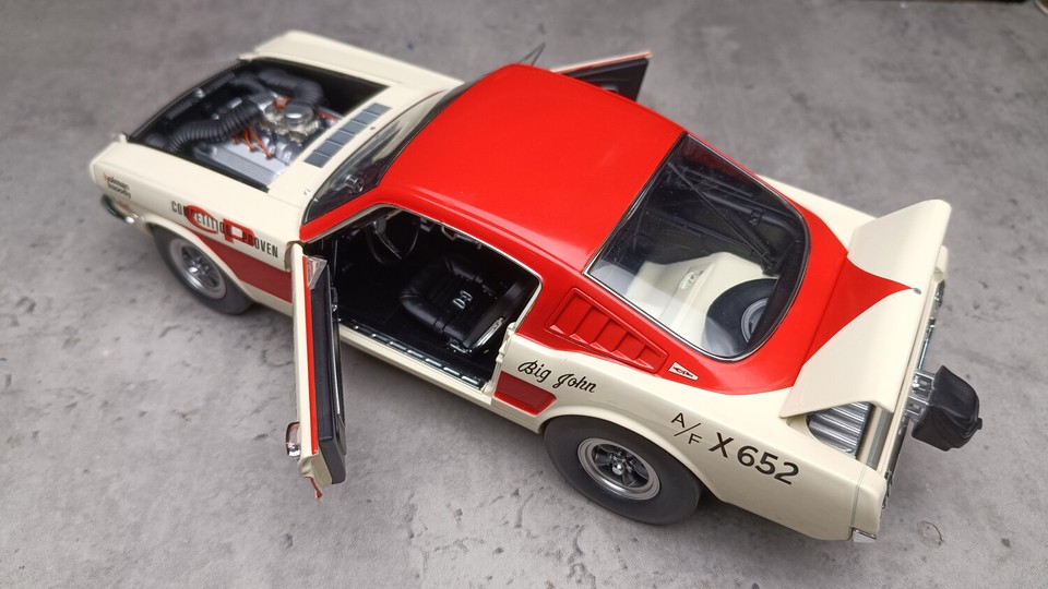 ACME Ford Mustang A/FX 1965 Model Car Metal Flaw 1/18 Scale gifts | eBay