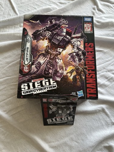 Transformers War For Cybertron Siege Commander Class Jetfire Empty Box ...