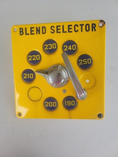 Wayne Blendomatic 515 Sunoco 260 Octane Gas Pump Blend Selector ...