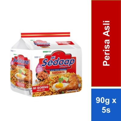 Mi Sedap Goreng Asli 90g x 5 Mi Sedap: instant yummy noodles at any ...