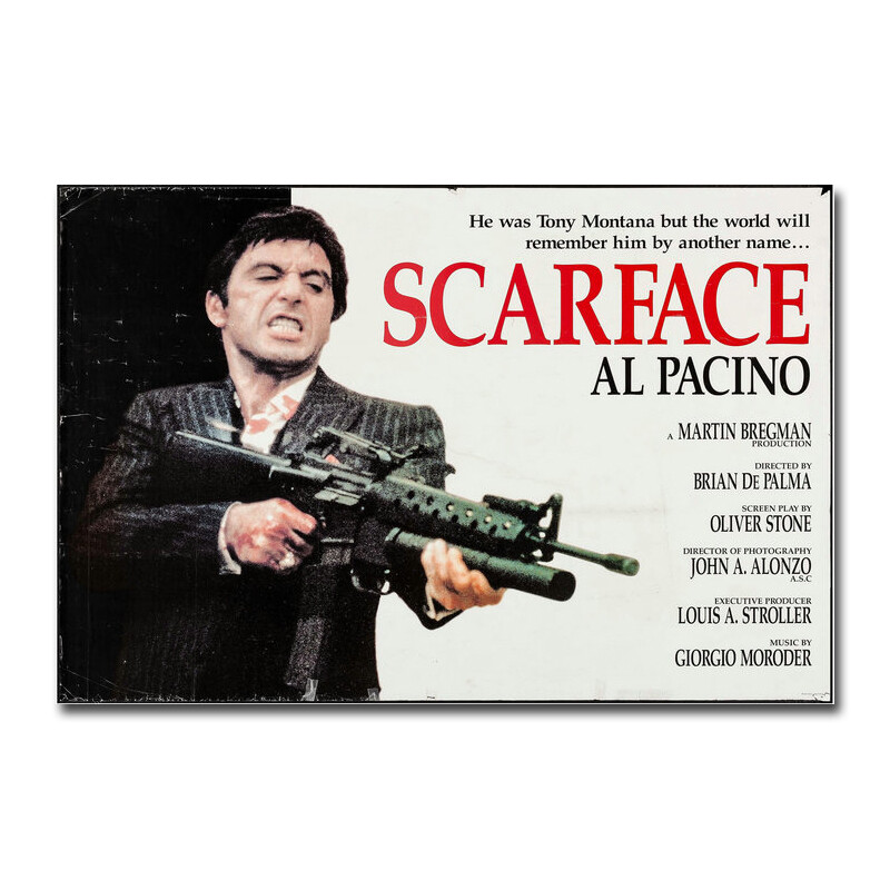 Scarface Poster Framed