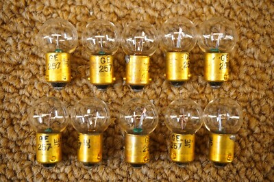 NOS Original 63 64 65 66 Corvette GE 257 Flashing Bulb 427 NCRS Fuel ...