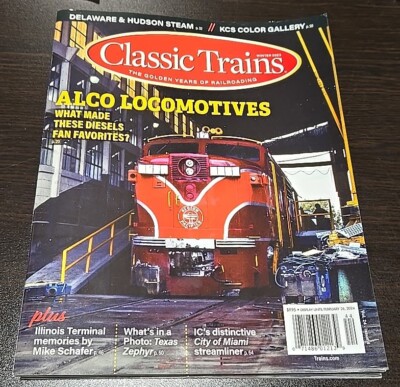 Classic Trains Magazine Winter 2023 Volume 24 Issue 4 | eBay