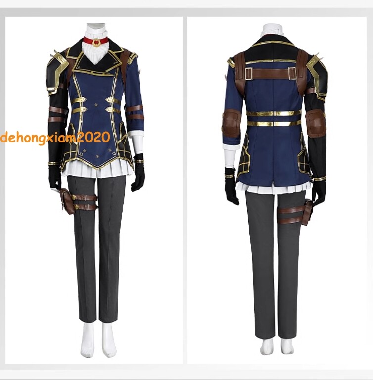 Arcane Season 2 Caitlyn Cosplay Costume Outfit Halloween LOL Women ...