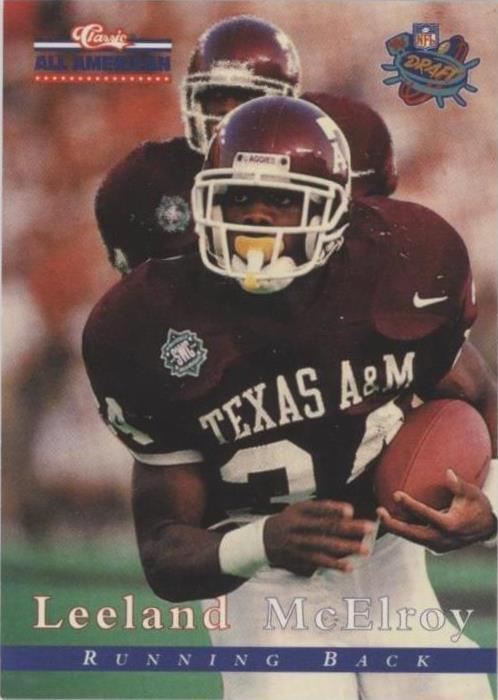 1996 Classic NFL Rookies - Leeland McElroy #74 (RC) for sale online | eBay
