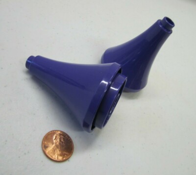 Lego Duplo 2 Purple Roof Spire 3 X 3 X 3 Tapered Cone Castle Block ...