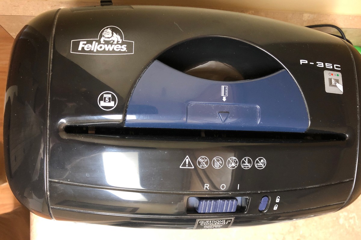 Fellowes Powershred P 35c Cross Cut Shredder