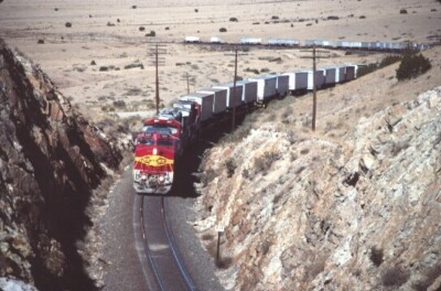 ATSF 620 C44-9W ABO CANYON NM (SANTA FE) ORIGINAL SLIDE 11-23-97 T20-4 | eBay