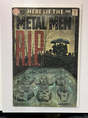 Metal men #37 1969 DC Silver Age | eBay