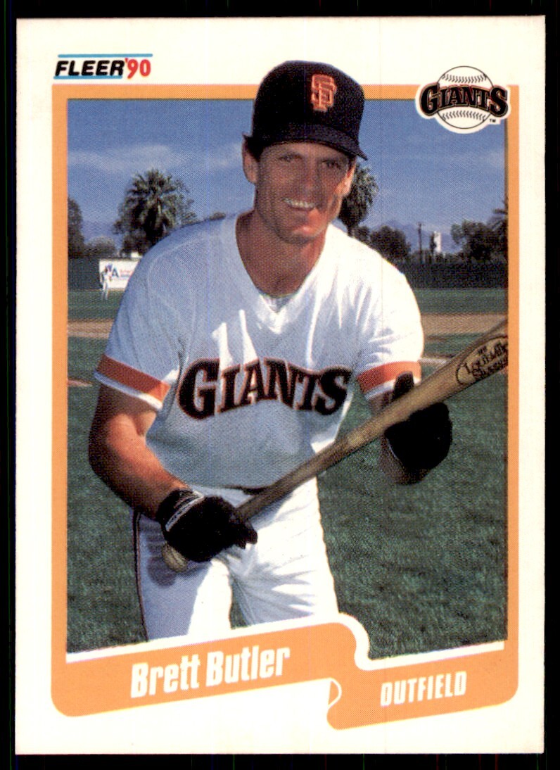 1990 Fleer Brett Butler Baseball Cards #53 | eBay