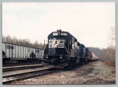 Railroad Photo - Norfolk Southern #5377 Diesel Locomotive 1990s Freight ...