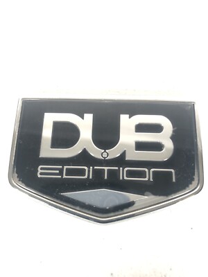 3D DUB EDITION Universal Car Emblem Stick On Hood Fender or Trunk | eBay