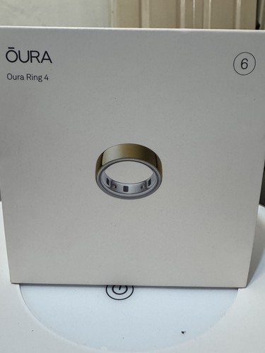 Genuine OURA Ring Gen 4 - GOLD - Size 6. New Sealed.Brand New | eBay