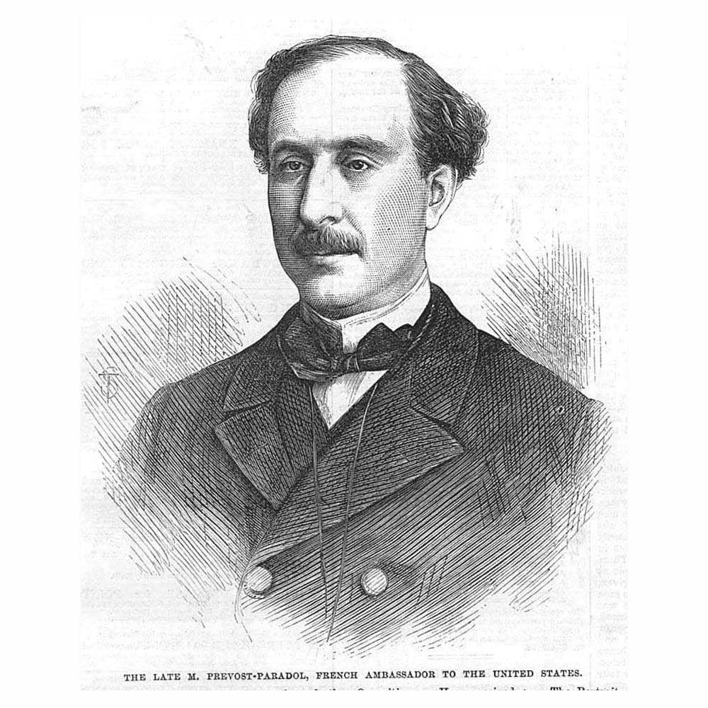 Mr Prevost-Paradol French Ambassador to the United States - Antique ...