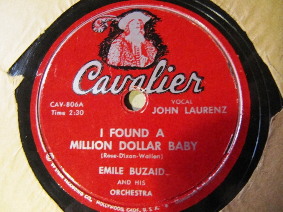San Francisco John Laurenz CAVALIER RECORD EMILE BUZAID Found Milion ...