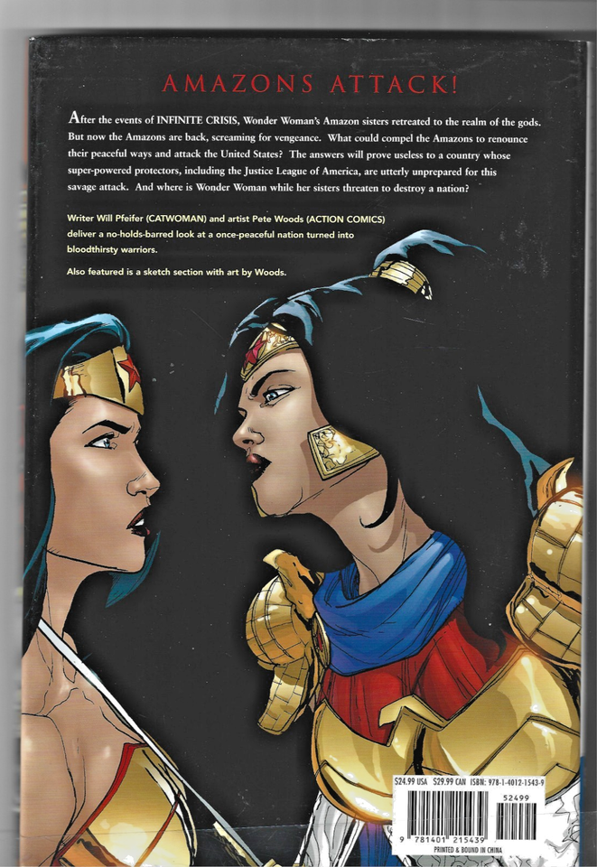 Wonder Woman: Amazons Attack (DC Comics 2007 February 2008) | eBay