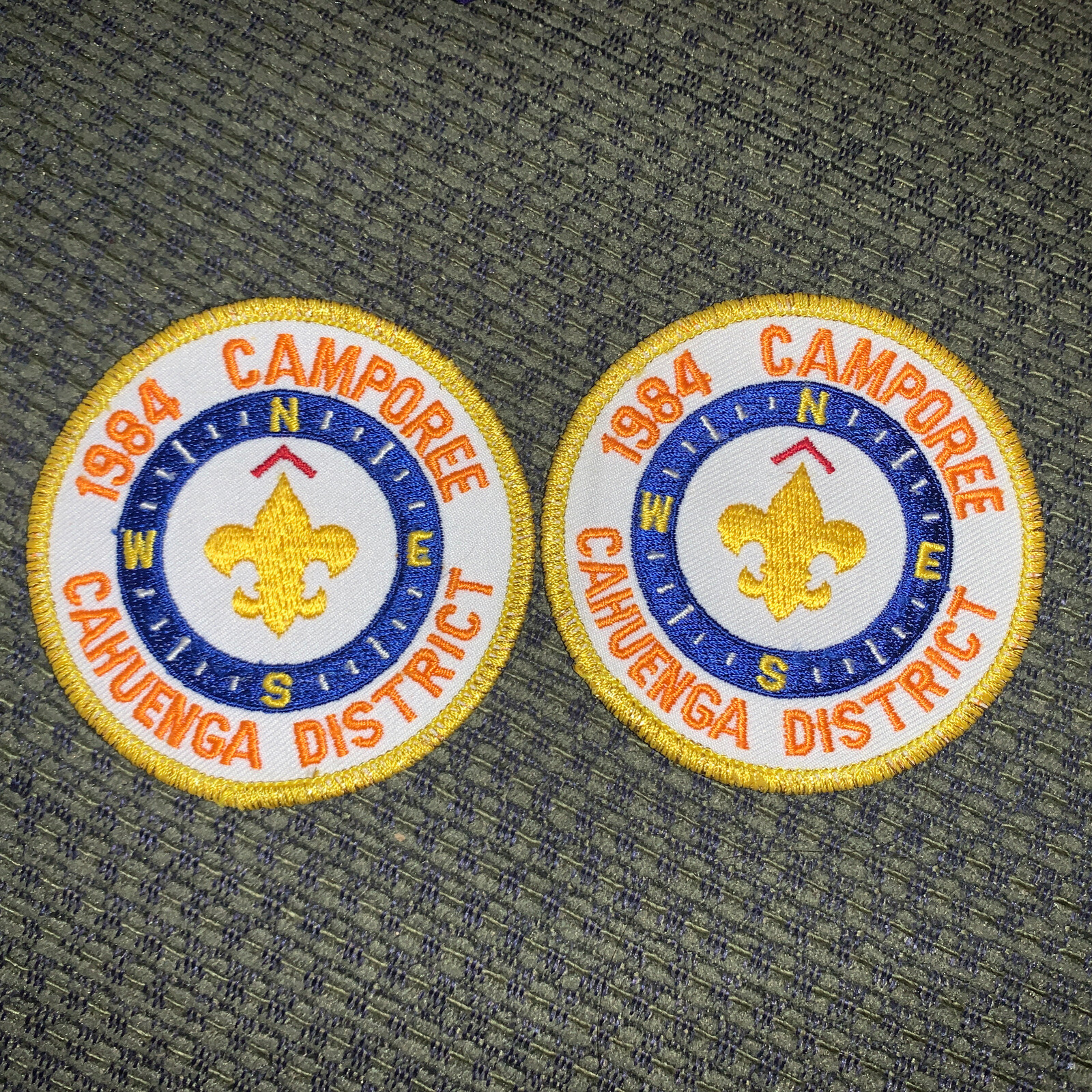1984 Cahuenga District Boy Scout Patch BSA - Compass | eBay