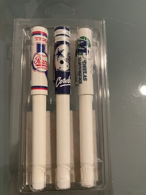 Dallas Cowboys - Texas Rangers - Dallas Mavericks Vintage Pen Set NEW ...