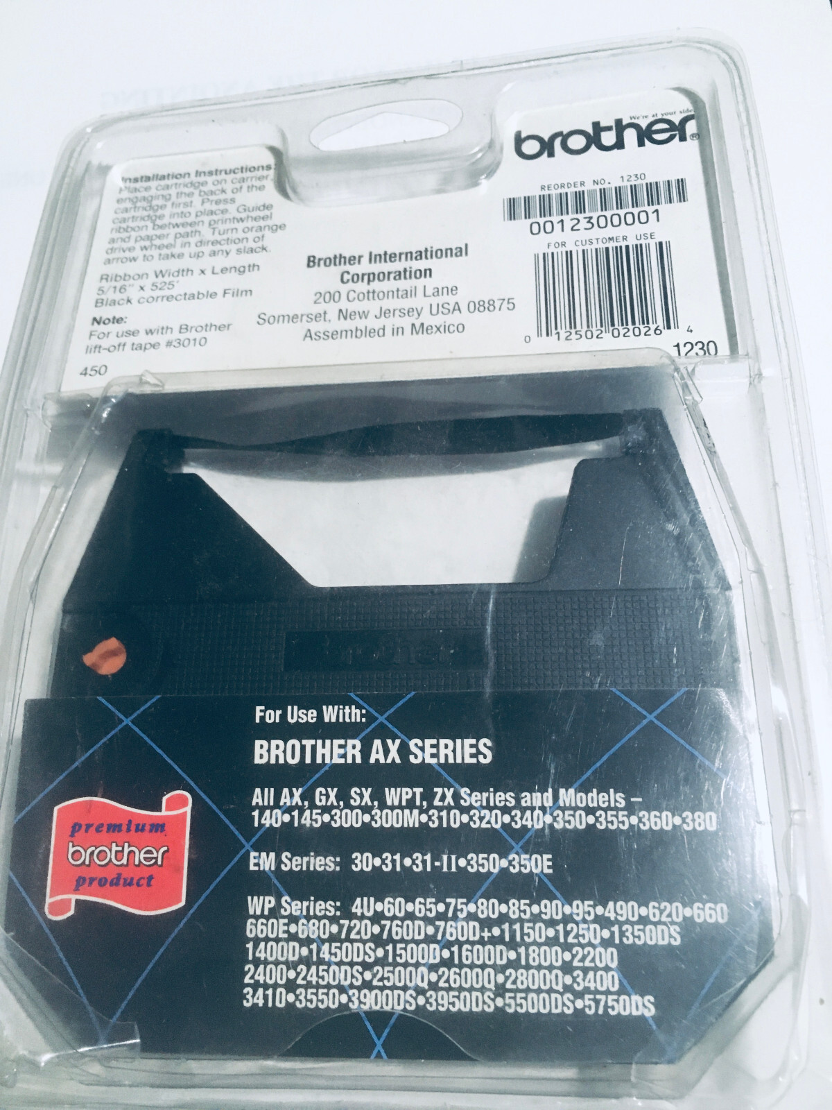 Brother 1030 correctable film ribbon | eBay