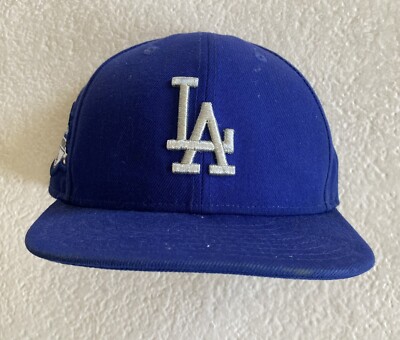 LA Los Angeles Dodgers Hat Cap New Era 9Fifty MLB Snapback 7X World ...