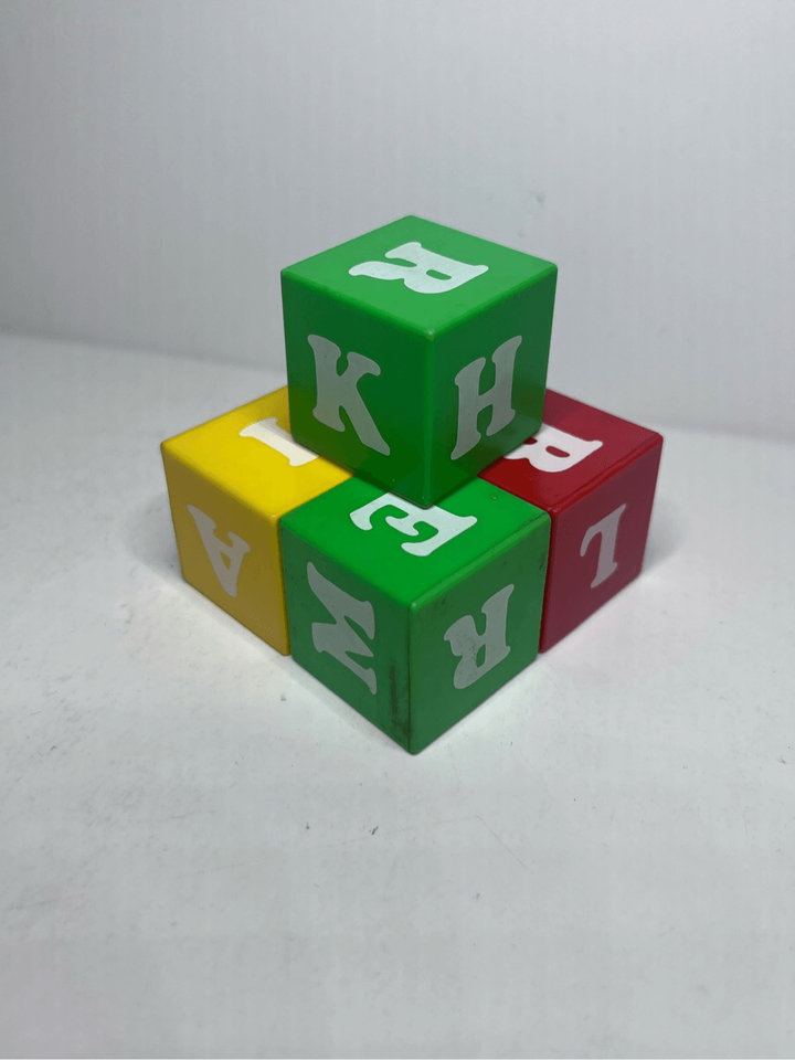 1983 Shelcore Vintage Match n' Spell School Replacement BLOCKS Only | eBay