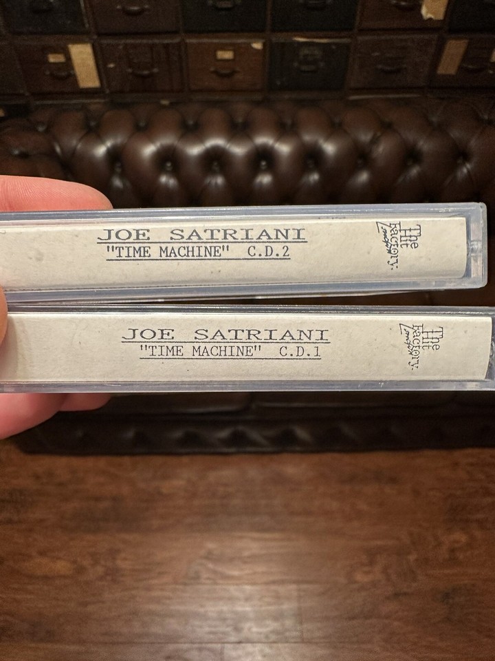 1993 ADVANCE PROMO JOE SATRIANI TIME MACHINE HARD ROCK HEAVY METAL ...