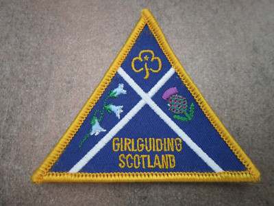 Girlguiding Scotland Girl Guides Cloth Patch Badge (L3K) | eBay UK