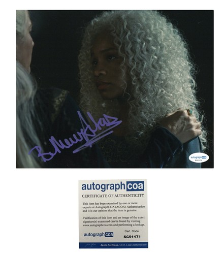 BETHANY ANTONIA SIGNED 8x10 BAELA TARGARYEN AUTOGRAPHED HOUSE OF DRAGON ...