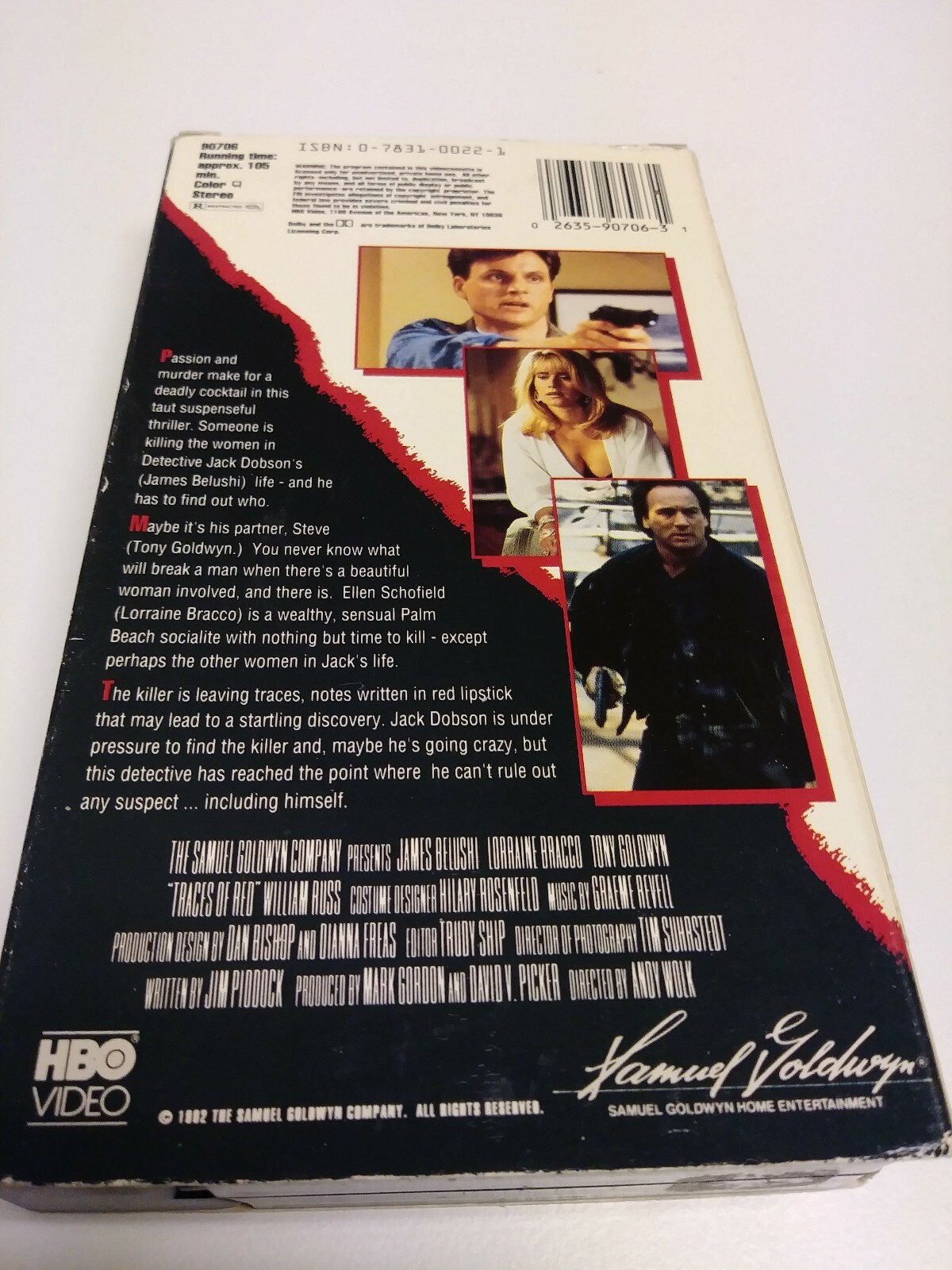 Traces of Red (VHS, 1993) 26359070631| eBay