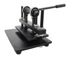 Heavy-duty Manual Leather Cutting Machine 1.5T Preesure Die Cutter ...
