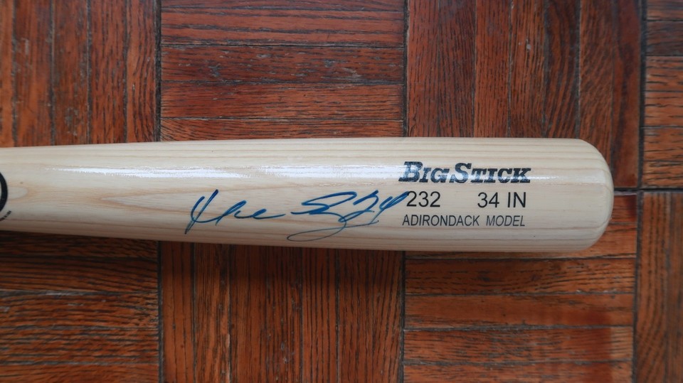 Manny Ramirez Signed Baseball Bat Rawlings Big Stick 34 Inch Bat Wood ...